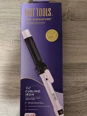 Hot Tools | Hair | Hot Tools Pro Signature Lavender Curling Iron White ...
